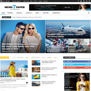20+ Online Newspaper WordPress Themes For 2018
