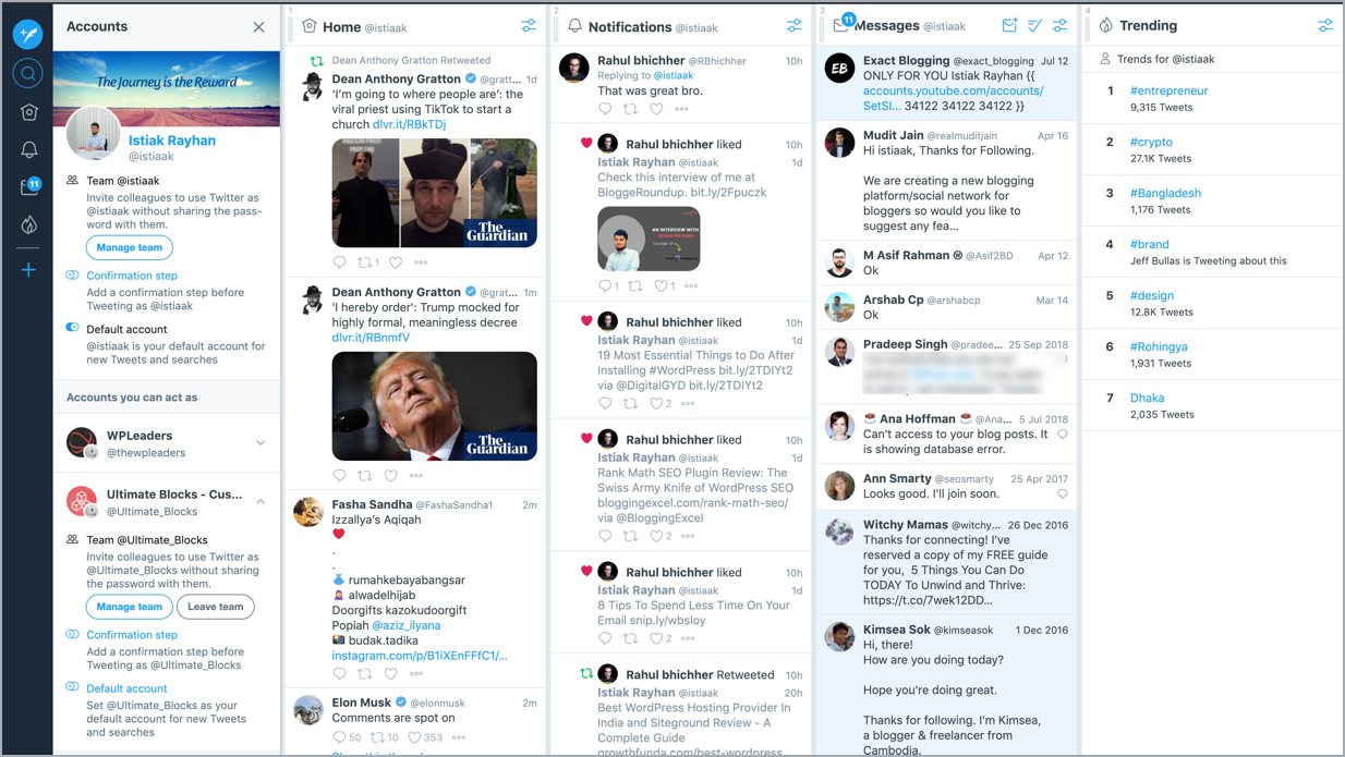 5 Awesome Tools To Manage Multiple Twitter Accounts (2019)