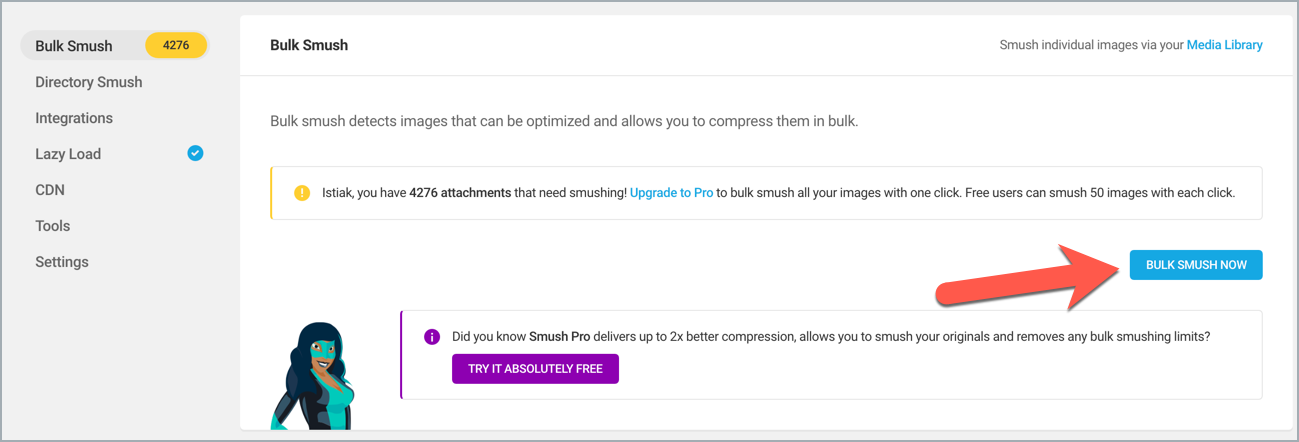 How To Optimize WordPress Images with “WP Smush” Plugin