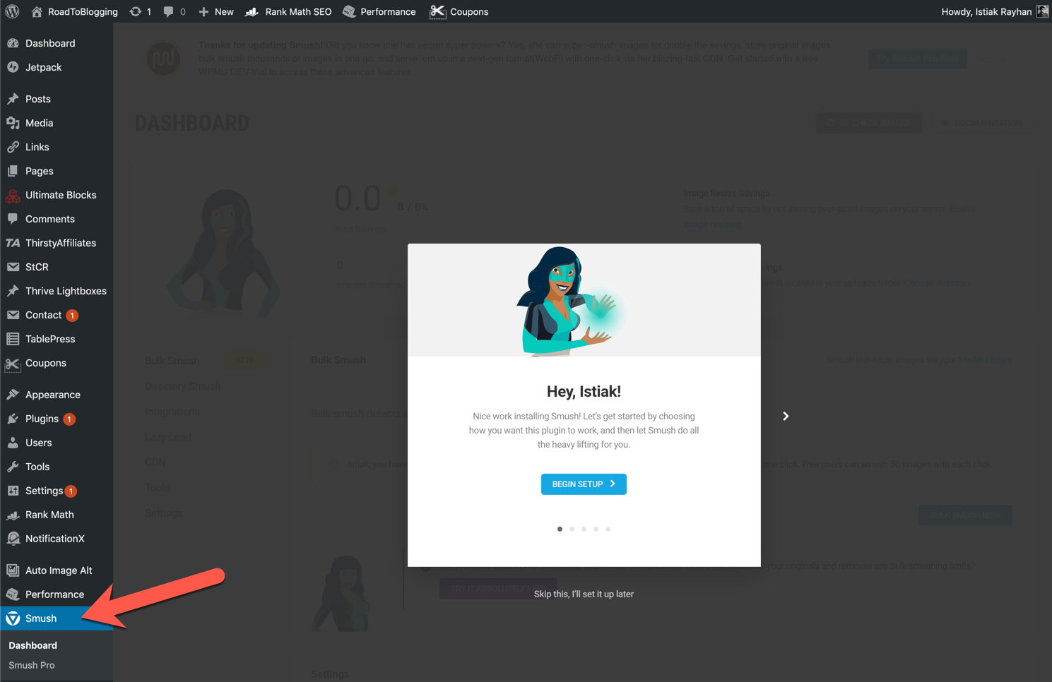 How To Optimize WordPress Images with “WP Smush” Plugin