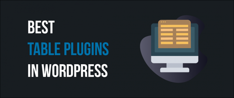 7+ Best WordPress Table Plugins (Beautiful & Responsive)